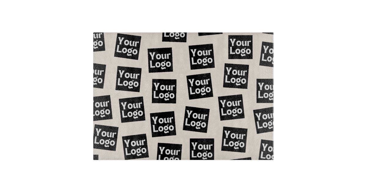 Your Logo/other Uploaded Image | Random Placement Cutting Board | Zazzle