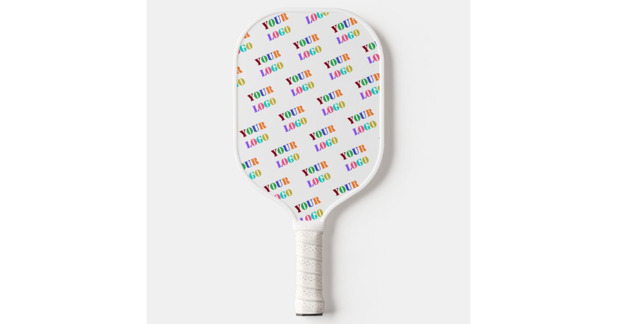 Your Logo Photo Promotional Pickleball Paddle | Zazzle