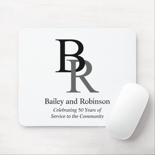Your Logo Professional Promotional Business Mouse Pad | Zazzle