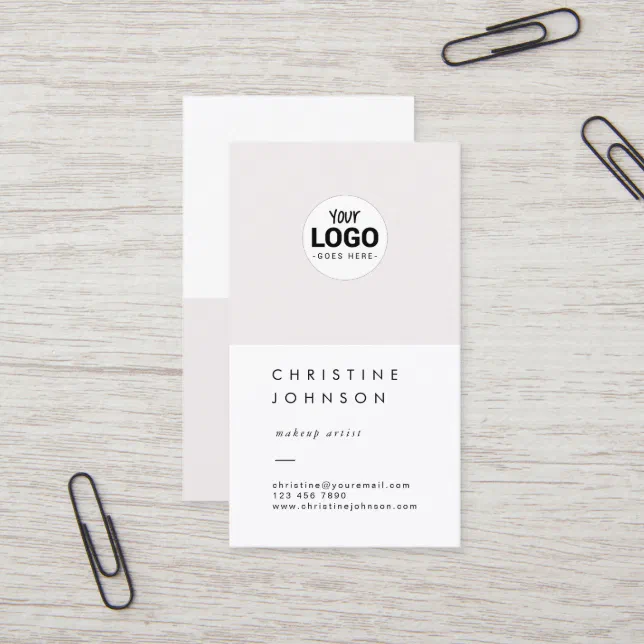 your logo simple design business card | Zazzle