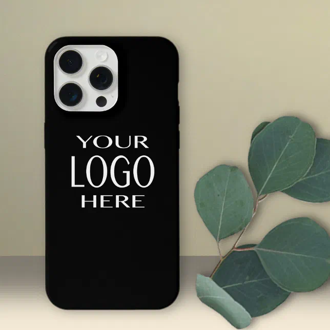 Your Logo | Simple Logo Replacement iPhone Case | Zazzle
