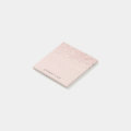 Your Message Rose Gold Glitter Post-it Notes | Zazzle