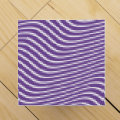 Your Name 80th Birthday Purple Number 80 Pattern Wine Box | Zazzle