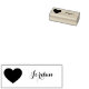 Your Name And logo Or Image Custom script Rubber Stamp | Zazzle