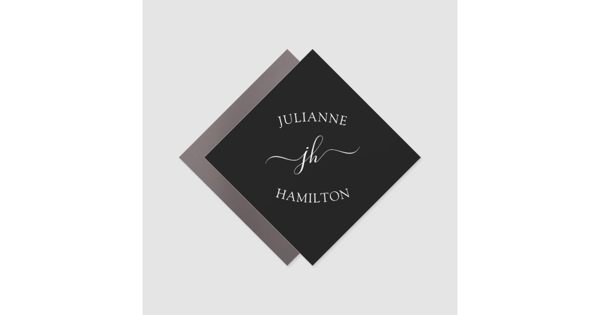 Your Name Custom Template Car Magnet | Zazzle