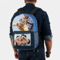 YOUR Name & Photos custom Printed Backpack | Zazzle