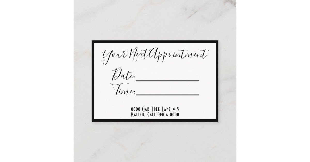 Your next appointment | Zazzle.com