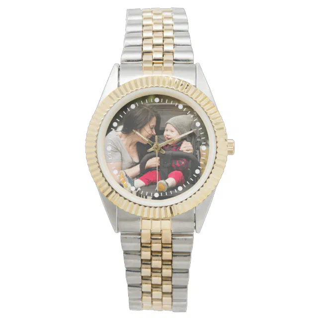 YOUR PHOTO custom watches | Zazzle