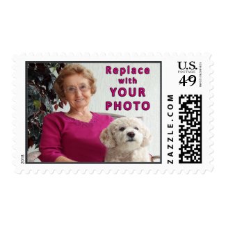 Personalized Postage Stamps USPS with INSTRUCTIONS