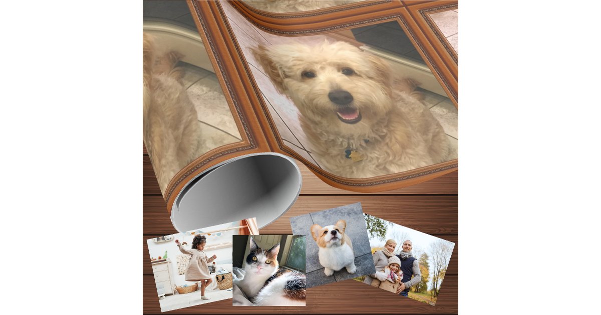 YOUR PHOTO Personalized Wrapping Paper | Zazzle