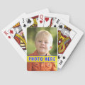 YOUR PHOTO Playing Cards for Visually Impaired | Zazzle