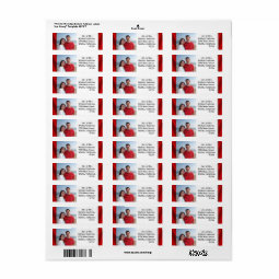Your Photo Return Address Labels | Zazzle