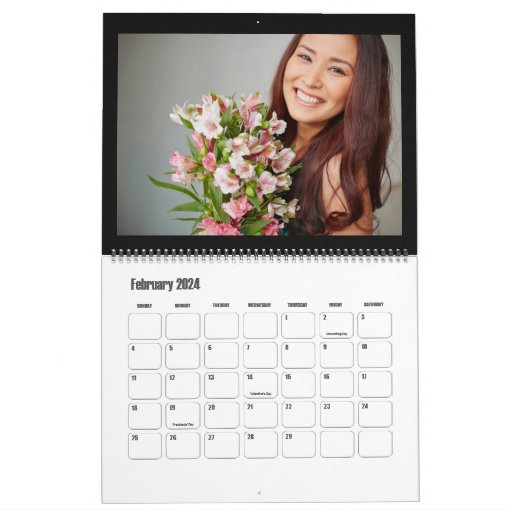 YOUR PHOTOS custom calendar (ANY YEAR!) | Zazzle