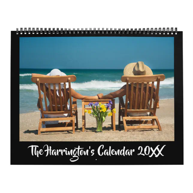 YOUR PHOTOS custom calendar (ANY YEAR!) | Zazzle