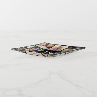 YOUR Photos & Monogram custom trinket trays | Zazzle