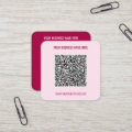 Your QR Code Info Name Website Info Business Card | Zazzle