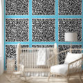 Your QR Code Scan Custom Color Personalized Wallpaper | Zazzle