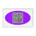 Your QR Code Scan Info Acrylic Tray Custom Colors | Zazzle