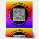 Your QR Code Scan Info Custom Text Personalized Wallpaper | Zazzle