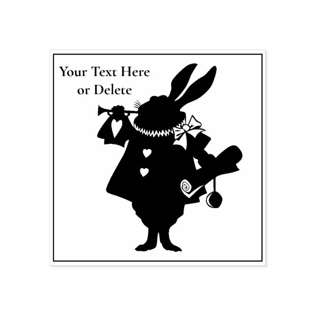 white rabbit imprint