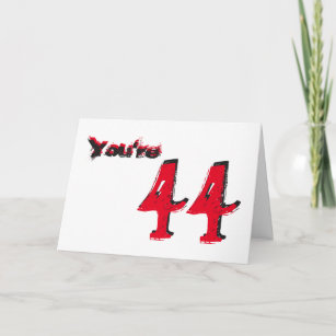 Funny 44th Birthday Cards | Zazzle
