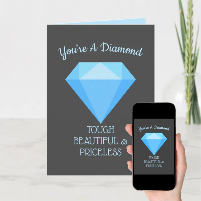 You're a Diamond Anniversary Card | Zazzle
