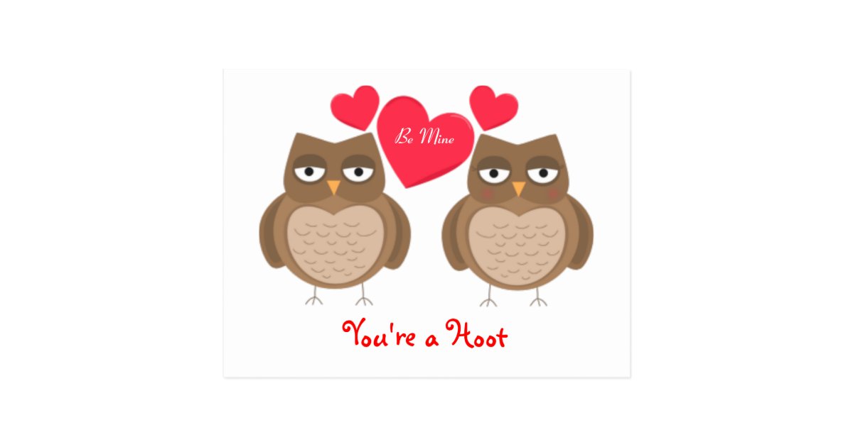 You're a Hoot Owls Postcard | Zazzle.com