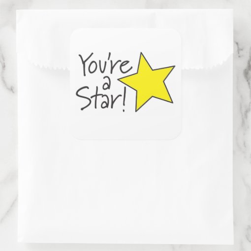 You're a Star sticker | Zazzle