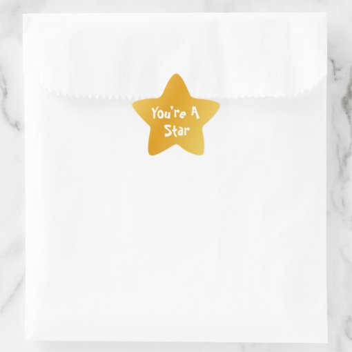 You're A Star Stickers | Zazzle