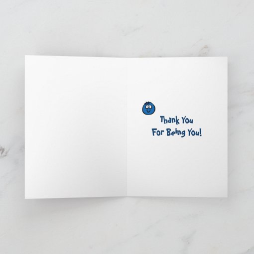 You're A True Blue Friend! Card | Zazzle