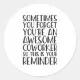 You're An Awesome Coworker Appreciation Classic Round Sticker | Zazzle