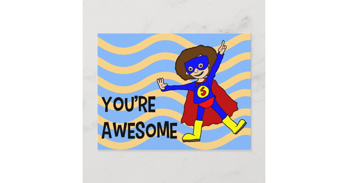 You're Awesome Postcard | Zazzle