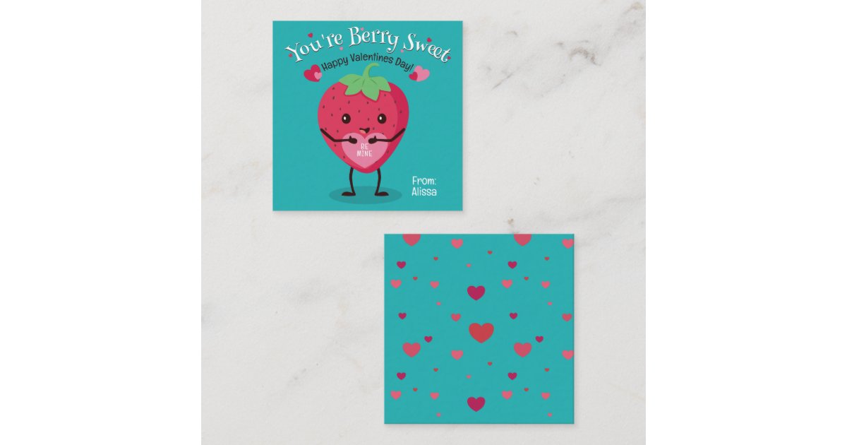 You're Berry Sweet Valentine's Day Card | Zazzle
