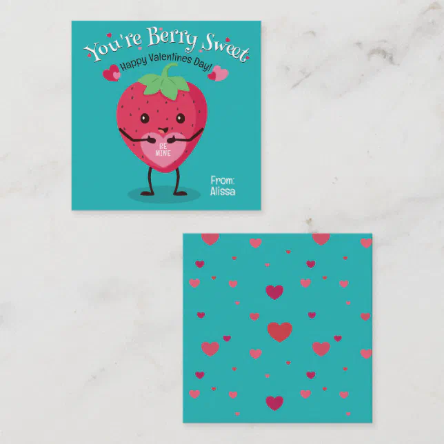 You're Berry Sweet Valentine's Day Card | Zazzle