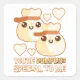 You're Dumpling Special To Me! Cute Dumpling Pun Square Sticker | Zazzle
