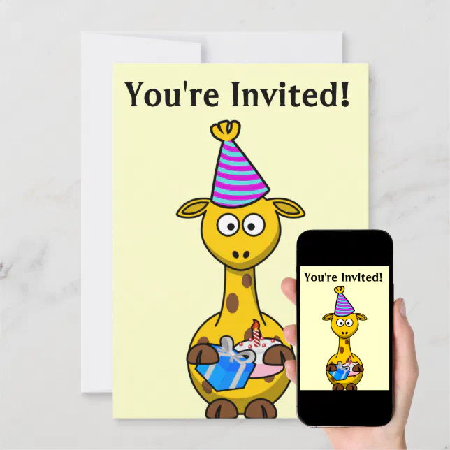 You're Invited Birthday Invitation | Zazzle