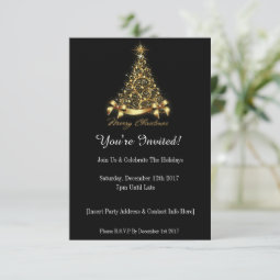 You're Invited! Christmas Party Invitation | Zazzle