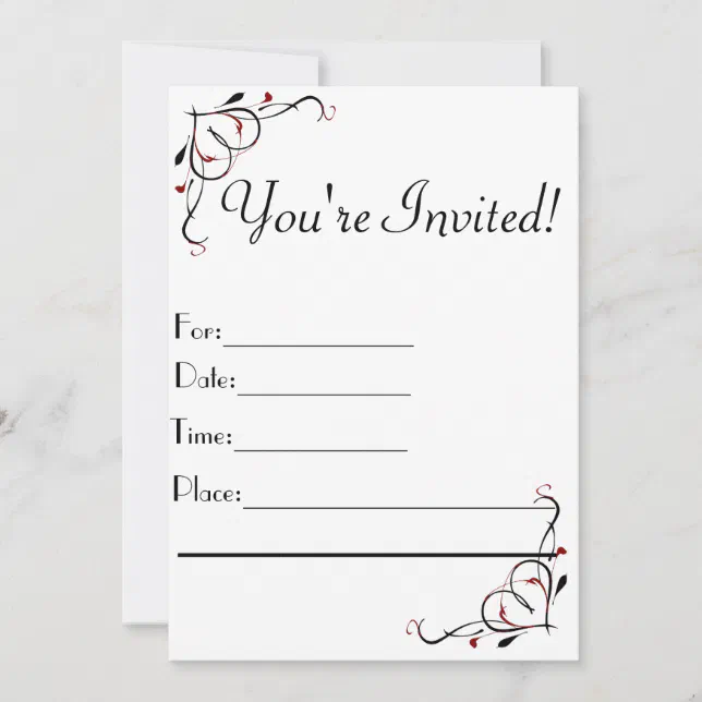 You're Invited Invitations | Zazzle
