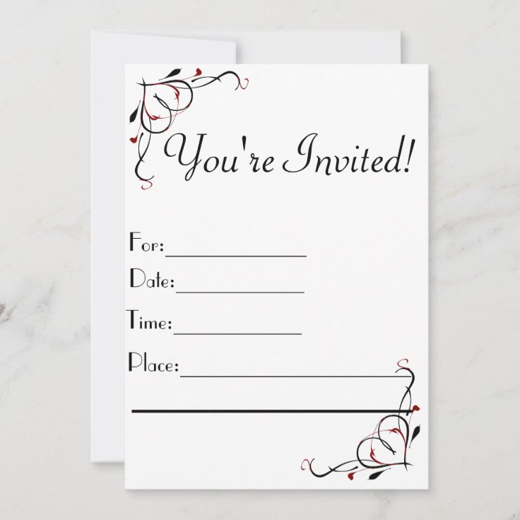 You're Invited Invitations | Zazzle