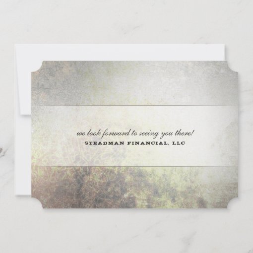 You're Invited Sophisticate Ticket Corporate Event Invitation | Zazzle