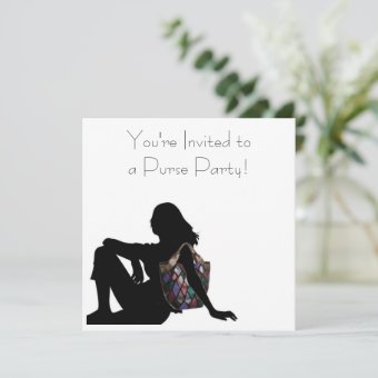 You're Invited to a Purse Party! Invitation | Zazzle