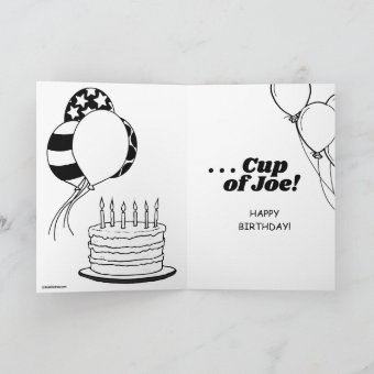 You're My Cup of Joe Card | Zazzle