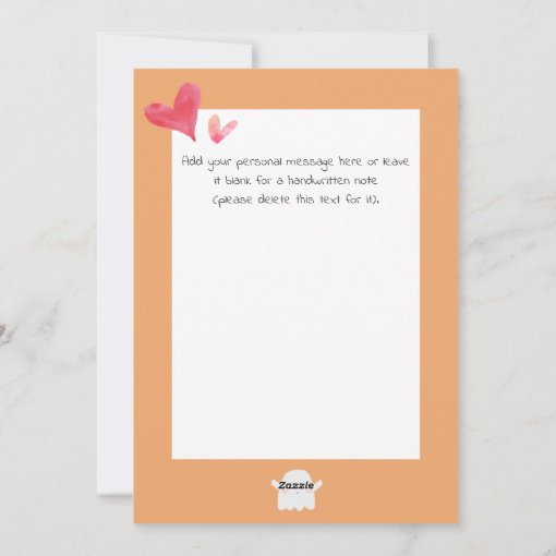 "You're my favorite Boo!" Cute Halloween Ghost Holiday Card | Zazzle