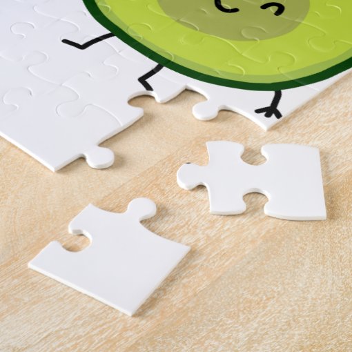 You're my PERFECT HALF, AVOCADO Jigsaw Puzzle | Zazzle