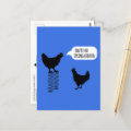 You're No Spring Chicken Chickens Postcard | Zazzle
