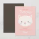 You're Purrfect Kitty Cat Classroom Valentine Day Note Card | Zazzle