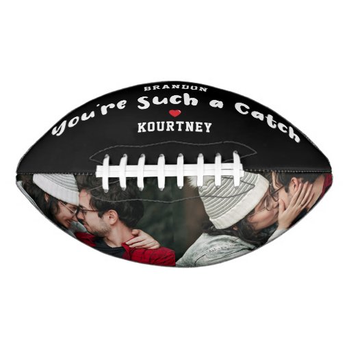 You're Such a Catch Valentine Football | Zazzle