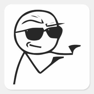 Cool Guy Stickers | Zazzle