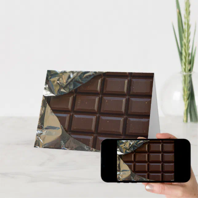 You're Too Sweet, Chocolate Candy Bar Card | Zazzle