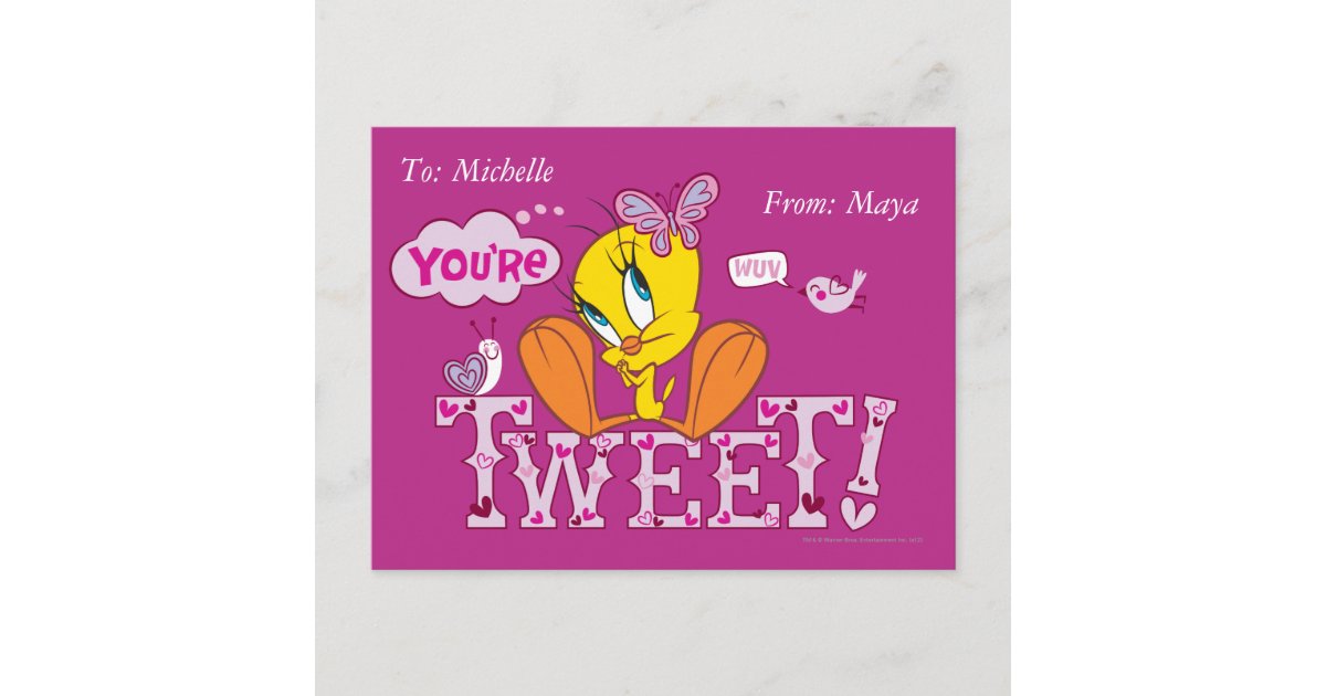 You're Tweet Postcard | Zazzle